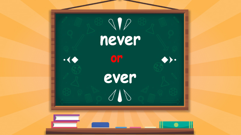 never یا ever کدام بهتر است؟ | آکادمی زبان انگلیسی سهیل سام